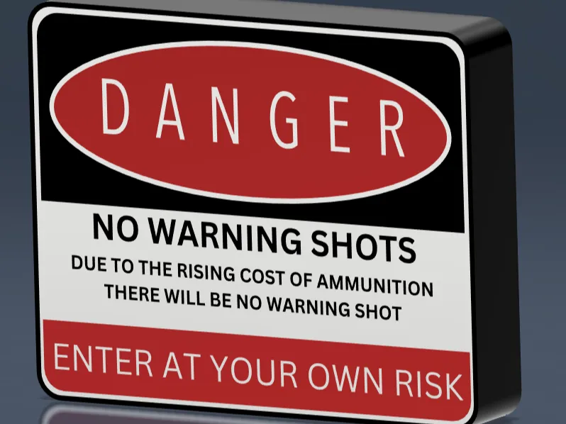 No Warning Shots by Dream - MakerWorld