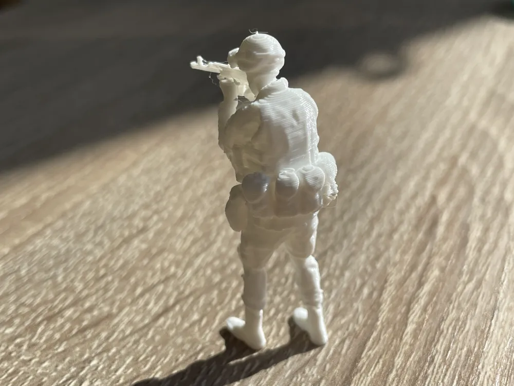 Small Modern Soldier (Standing) by 3D King MakerWorld: Download Free 3D ...