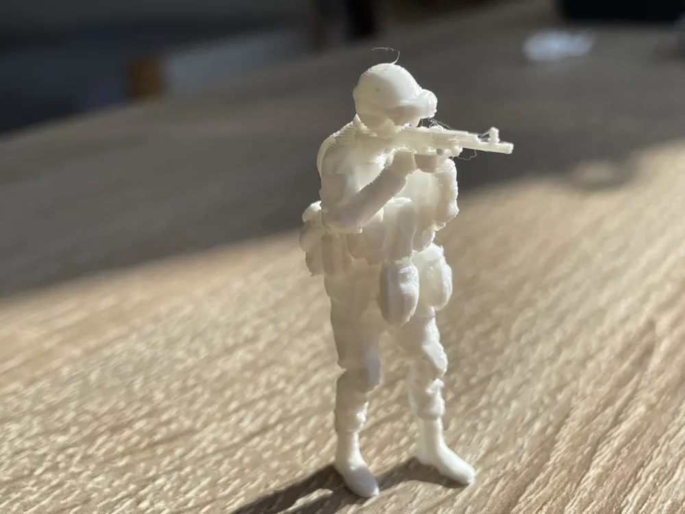 Small Modern Soldier (Standing) by 3D King MakerWorld: Download Free 3D ...