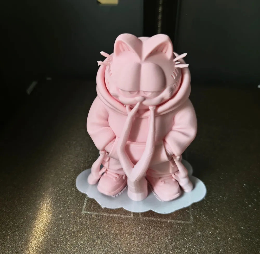Garfield Streetwear Vinyl Toy [Minimal Support] - Free 3D Print Model ...