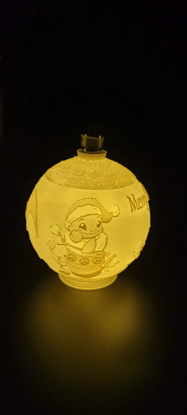 Christmas Charmander Lithophane Ornament by Galactic Creations 3D ...