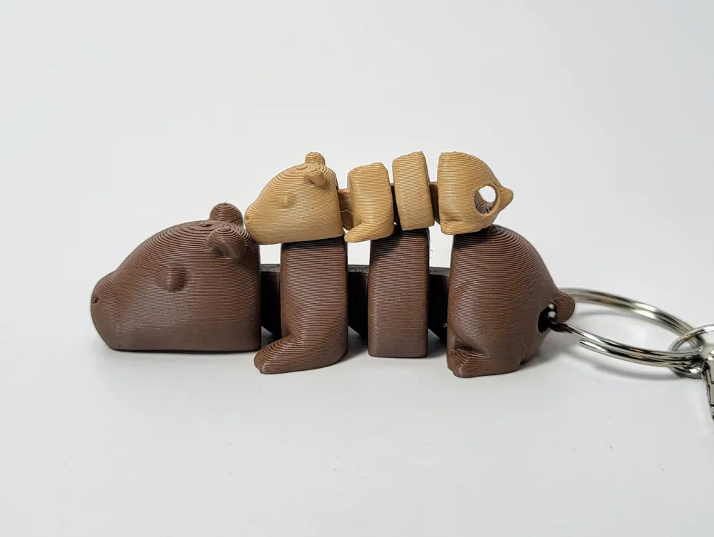Articulated Capybara - Strong Joints by Art Design. 3D MakerWorld ...