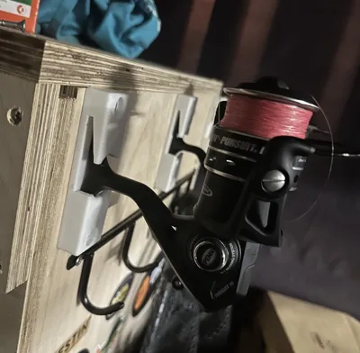 Reel Wall Mount by JRMakerWorld: Download Free 3D Models