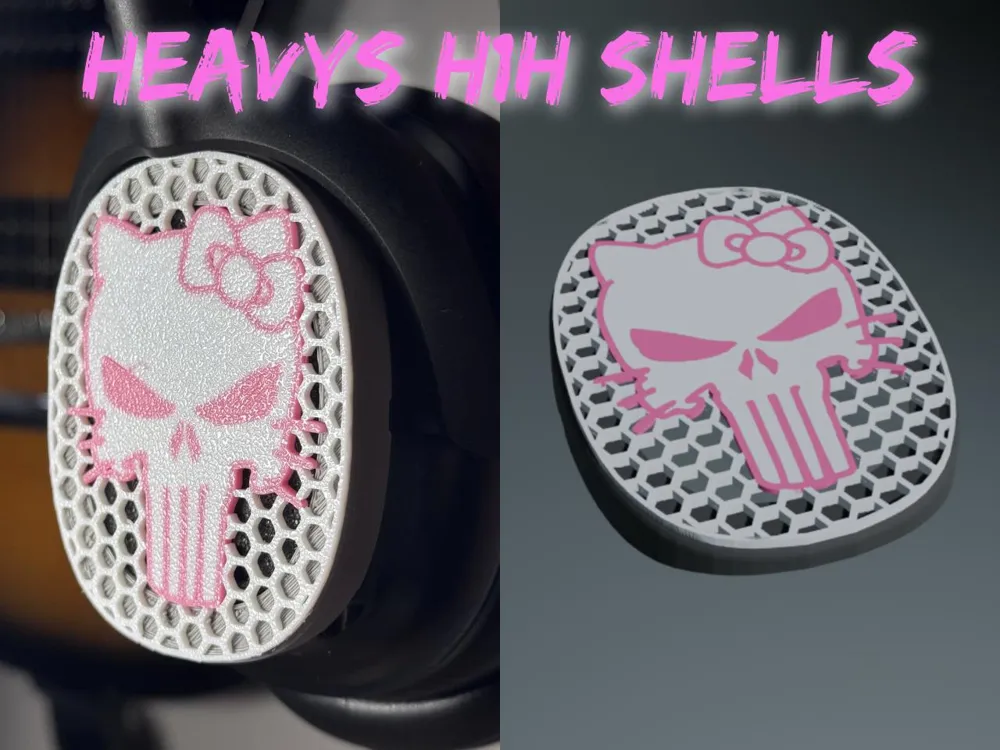 Heavys H1H shells - kittyXpunisher by rynkcr - MakerWorld