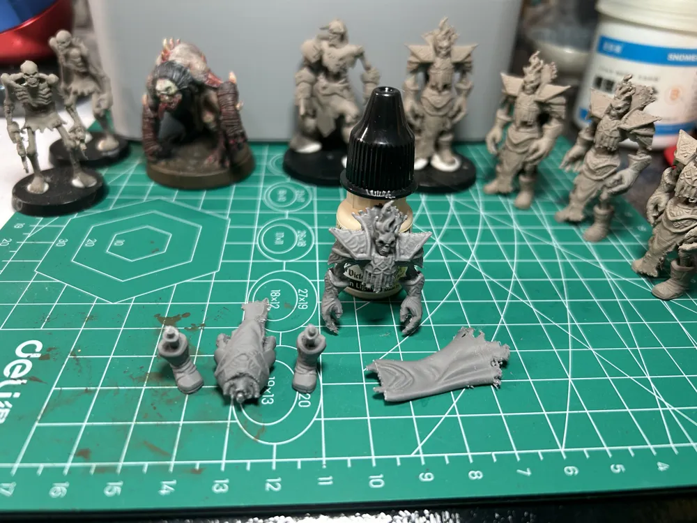 D&D/World of Warcraft Skeletal Mage,Archmage - Free 3D Print Model ...