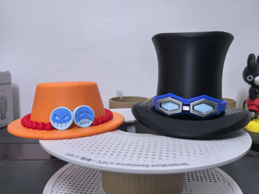 One Piece Hat - Ace Sabo - Free 3D Print Model - MakerWorld