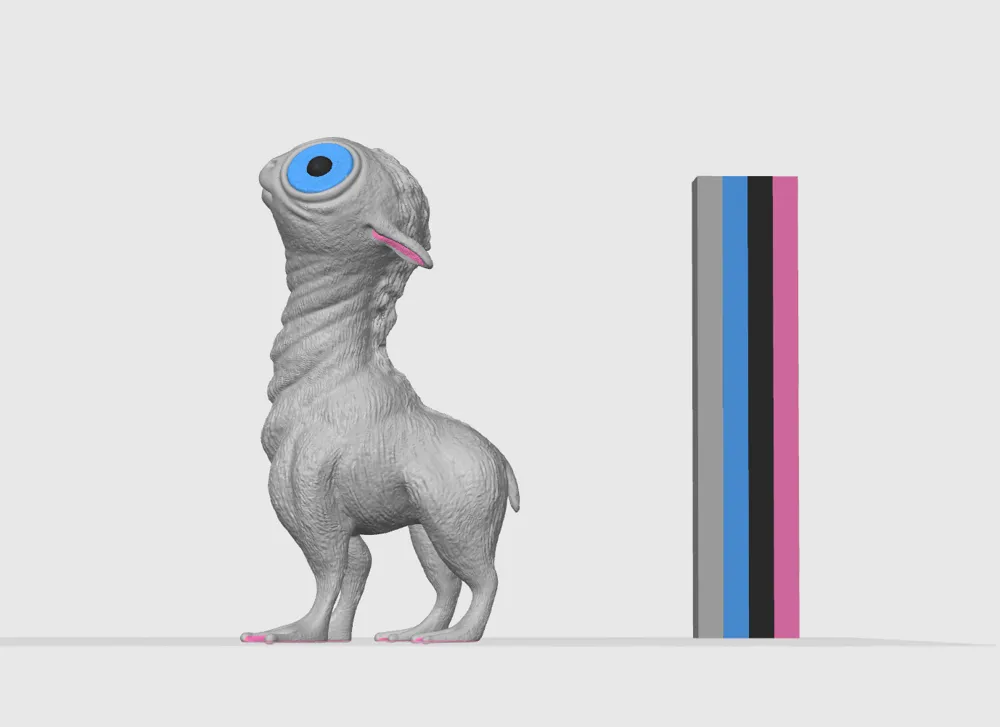 Colorful Mooncalf from Fantastic Beasts, Harry Potter: Fantastic Beasts ...