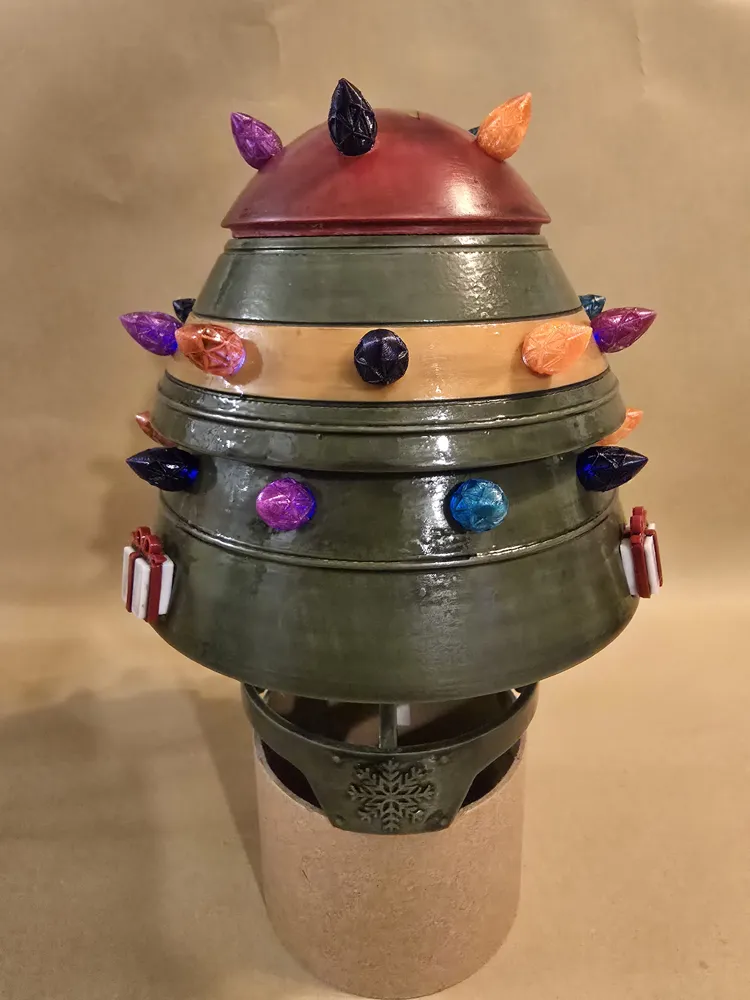 Fallout Mini-Nuke Christmas Tree V2 - Free 3D Print Model - MakerWorld