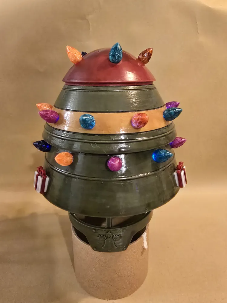 Fallout Mini-Nuke Christmas Tree V2 - Free 3D Print Model - MakerWorld