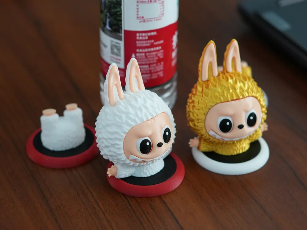 LABUBU Refrigerator Magnet (Time Traveler) by 知竹3D MakerWorld: Download ...