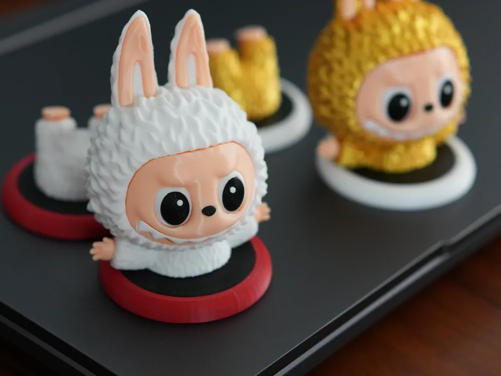 LABUBU Refrigerator Magnet (Time Traveler) by 知竹3D MakerWorld: Download ...