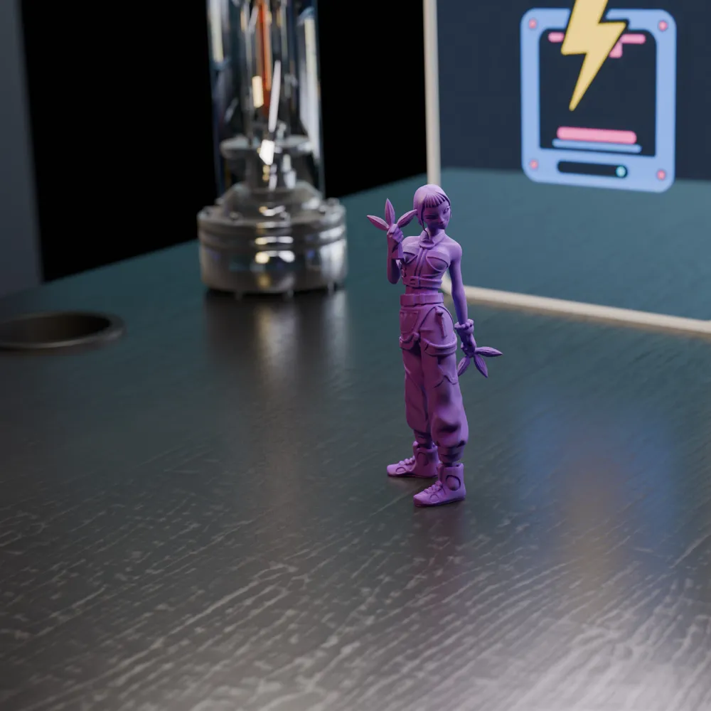 ゾーイ - K-POPデーモンハンターズ by TheLightning MakerWorld：無料3Dモデルをダウンロード