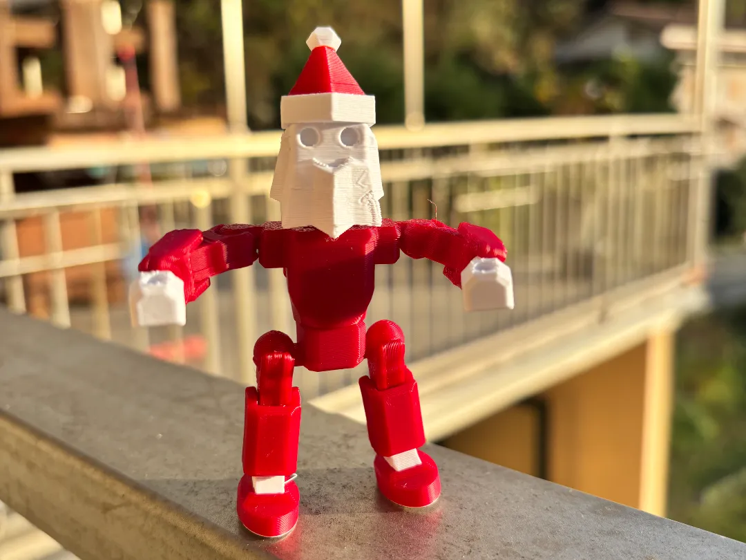 Santa Mecha - remix - Free 3D Print Model - MakerWorld