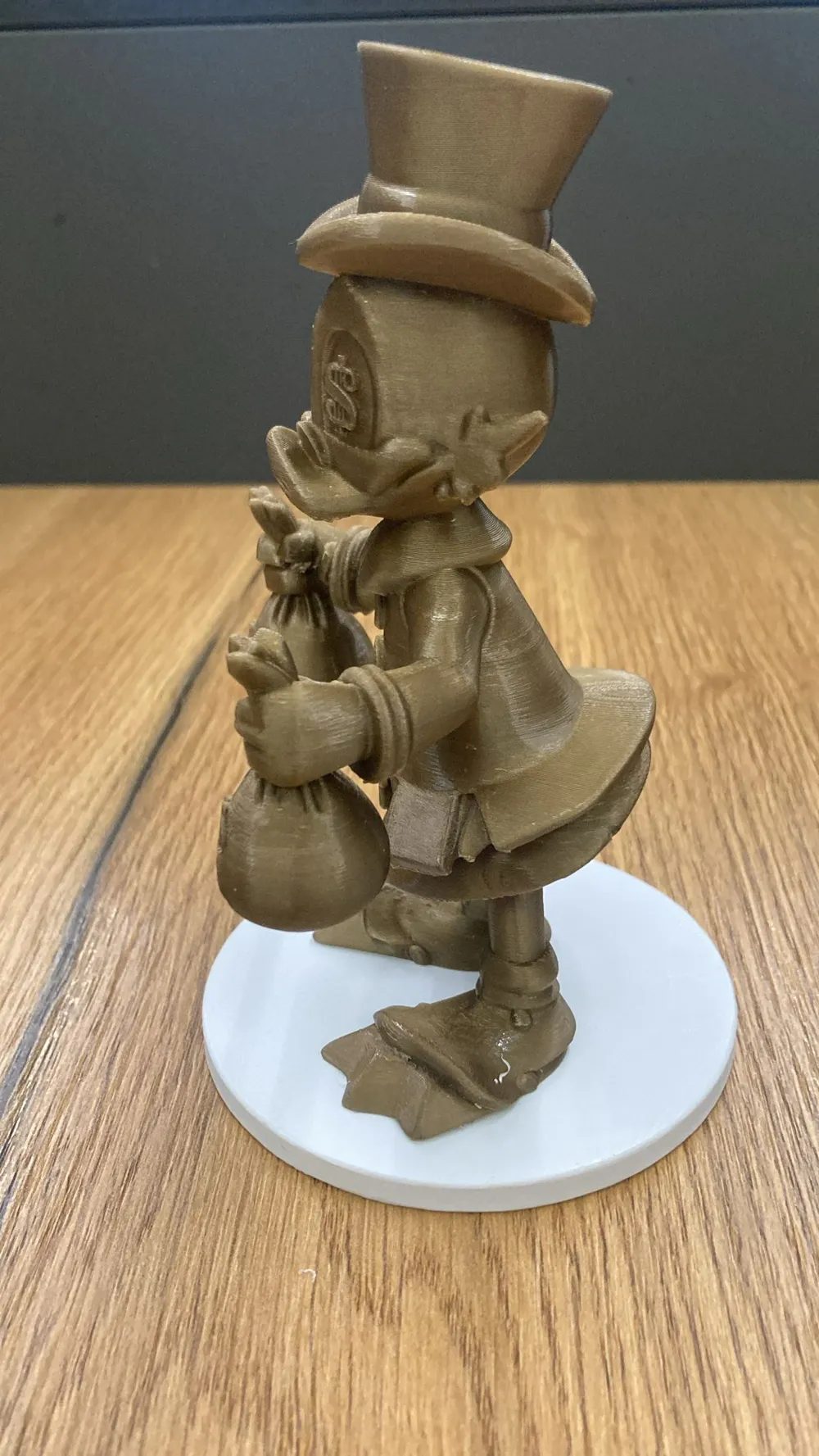 STATUE - SCROOGE MCDUCK - Free 3D Print Model - MakerWorld