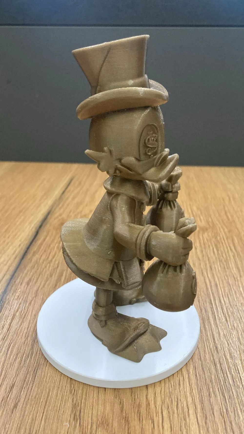 STATUE - SCROOGE MCDUCK - Free 3D Print Model - MakerWorld