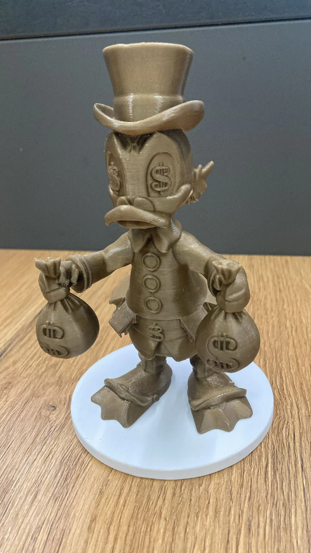 STATUE - SCROOGE MCDUCK - Free 3D Print Model - MakerWorld