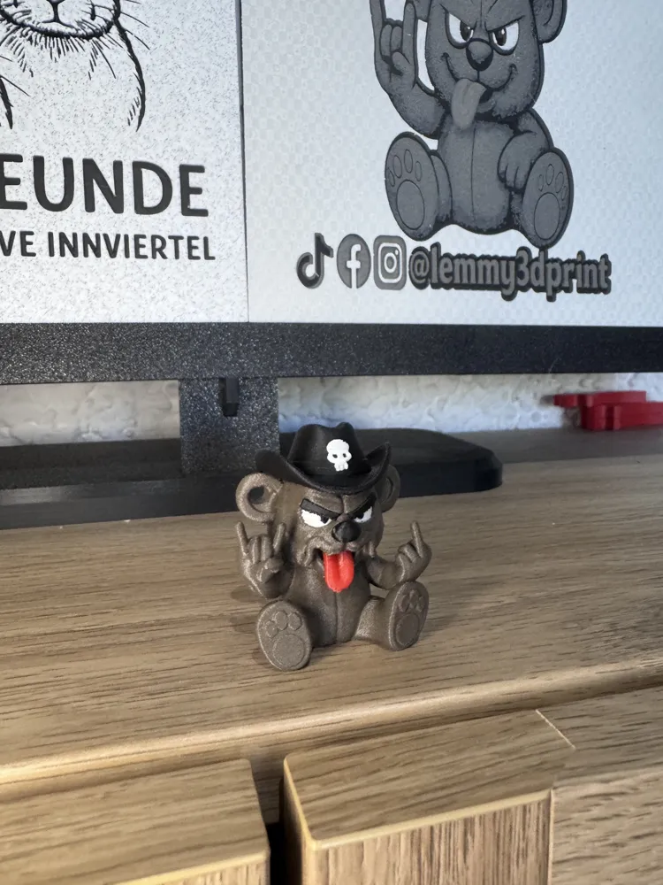 Lemmy Brummbär by Lemmy3DPrint MakerWorld: Download Free 3D Models