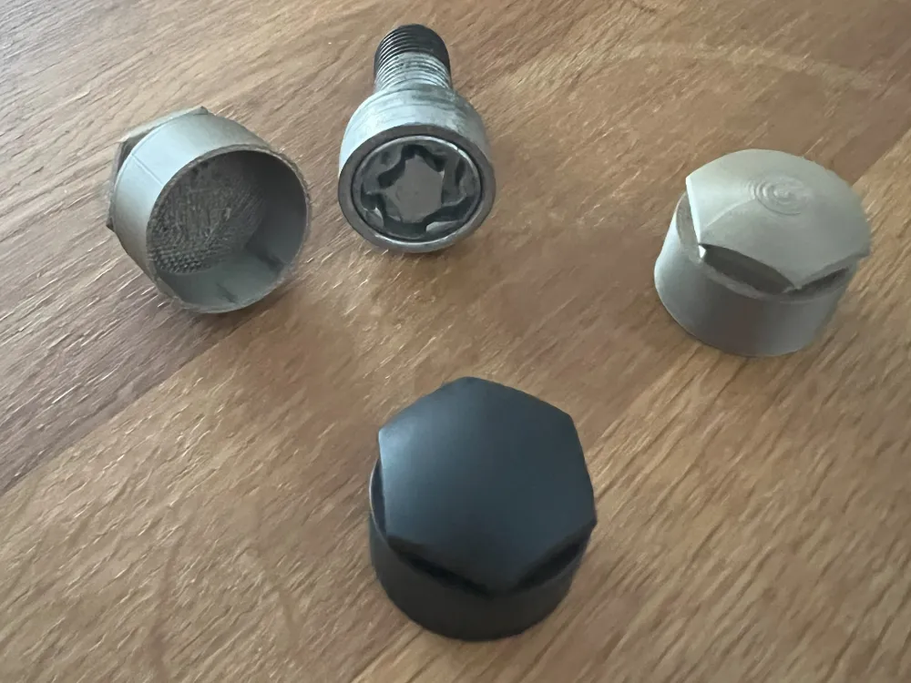Locking Wheel Nut Cap VW Audi Seat Skoda Cupra by Sir_Stigma - MakerWorld