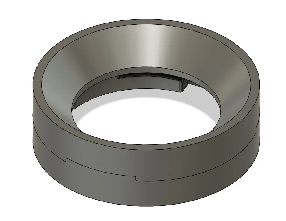 coffee grinder funnel with magnets and optional pins by xSlinkx ...