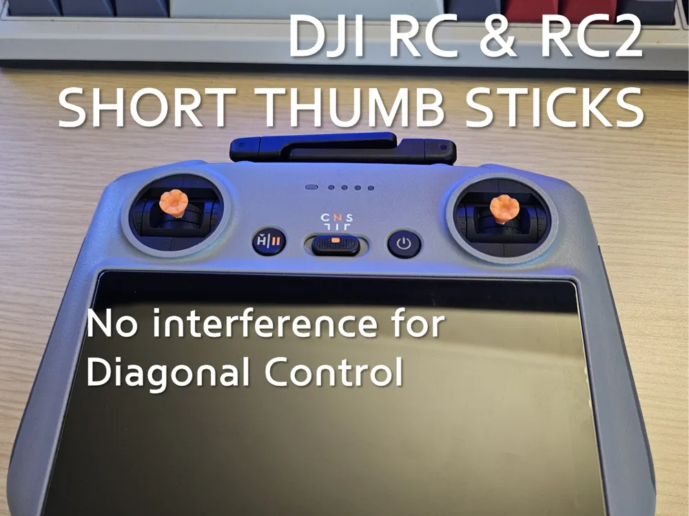 DJI RC/RC2 Short Thumb Stick (Non-Interference) by Potato_Sprout ...