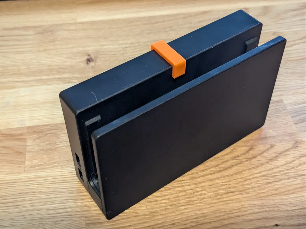 Switch Dock Rattle Clip by KGHD - MakerWorld