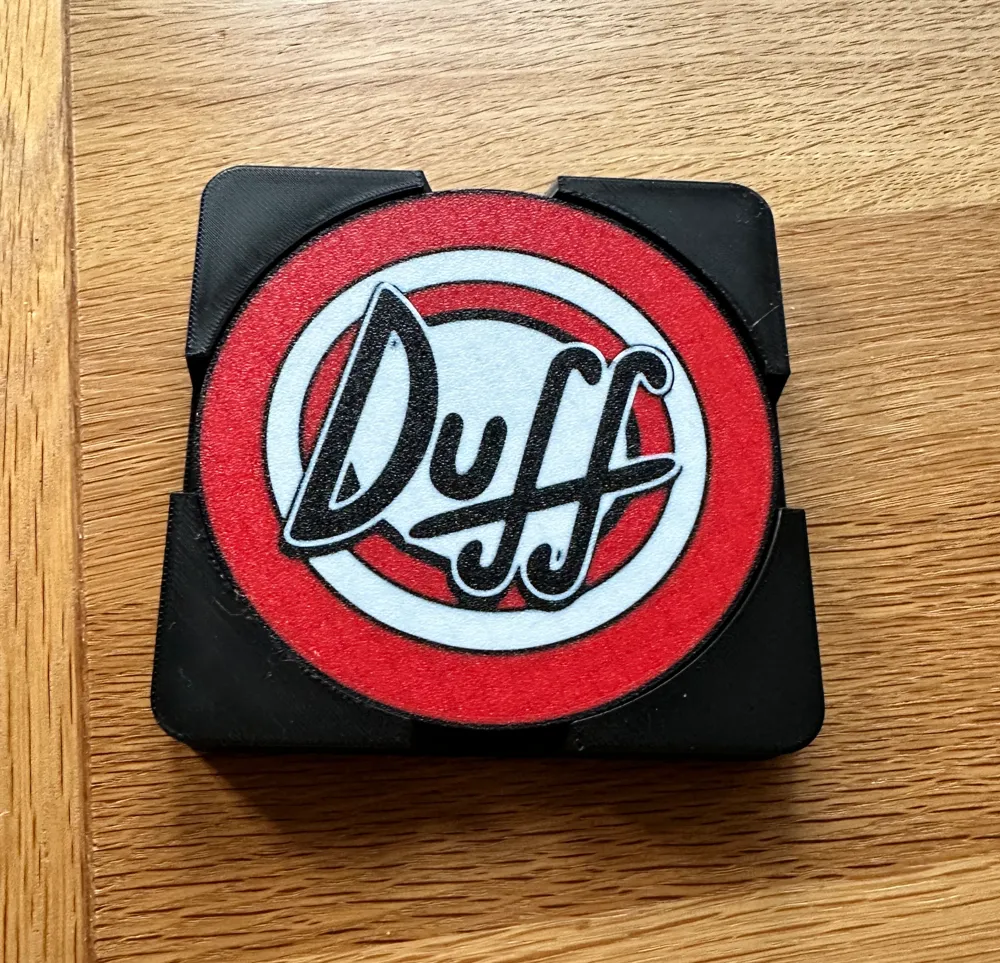 Duff Coaster Base by HAL2001 - MakerWorld