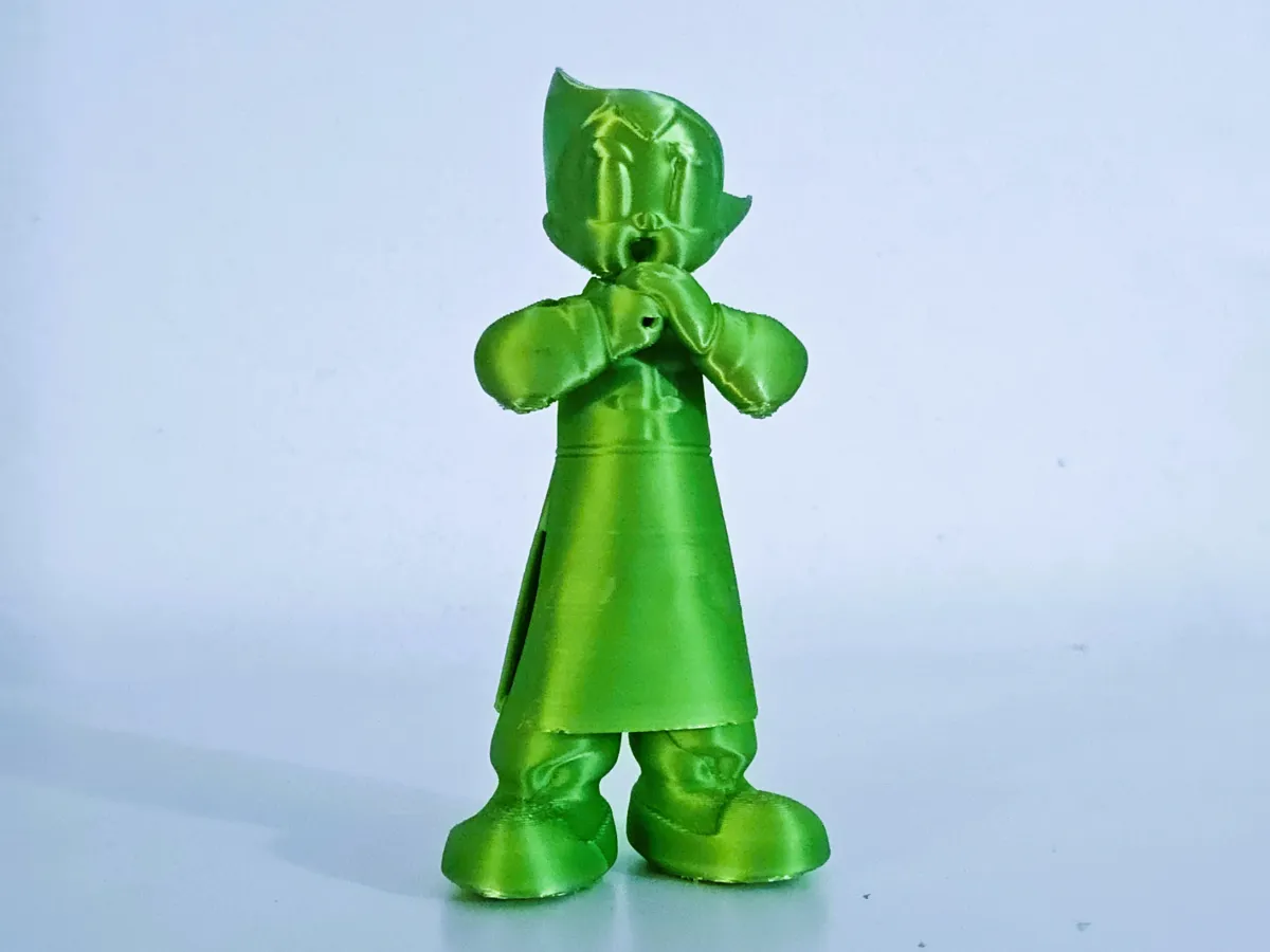 Astroboy figure salute pose - Free 3D Print Model - MakerWorld