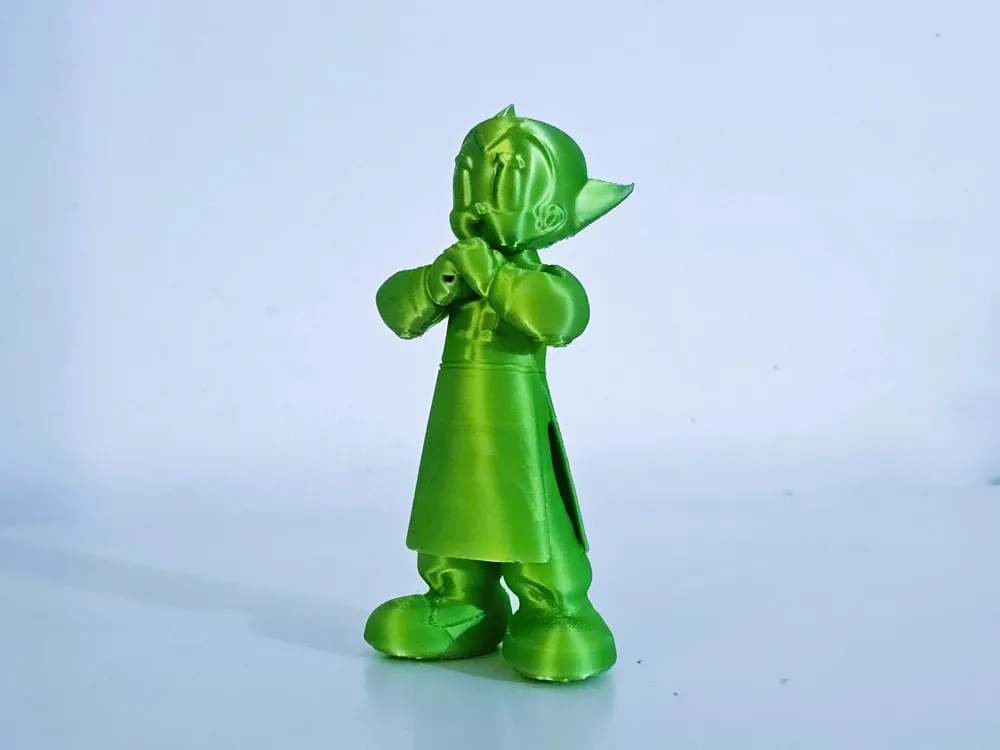 Astroboy figure salute pose - Free 3D Print Model - MakerWorld