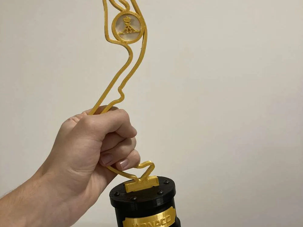 Grand Prix von Monaco F1 Trophäe – Kostenloses 3D-Druckmodell – MakerWorld