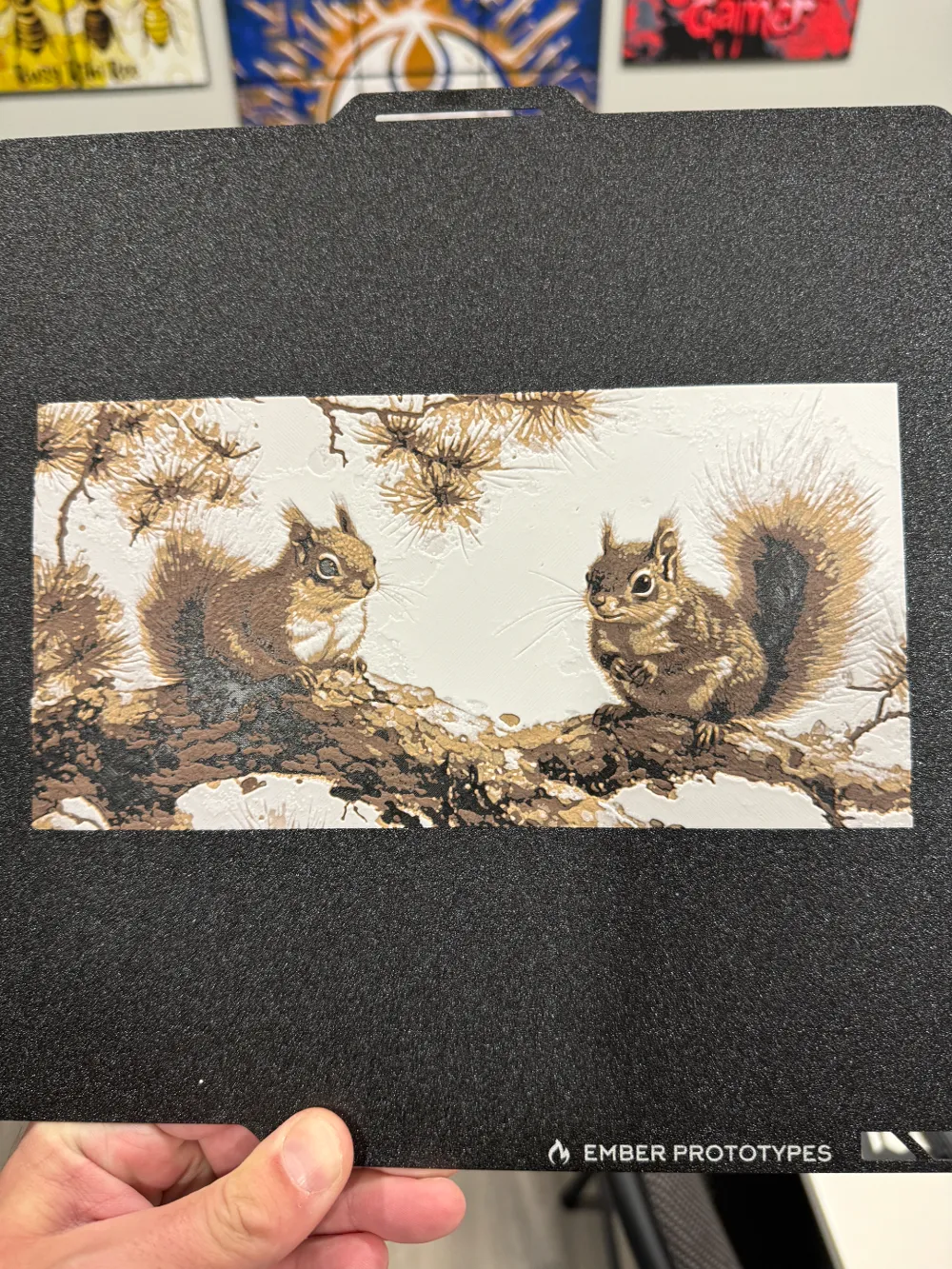 Squirrels - AMS Art by Canadian Gamer MakerWorld: Download Free 3D Models