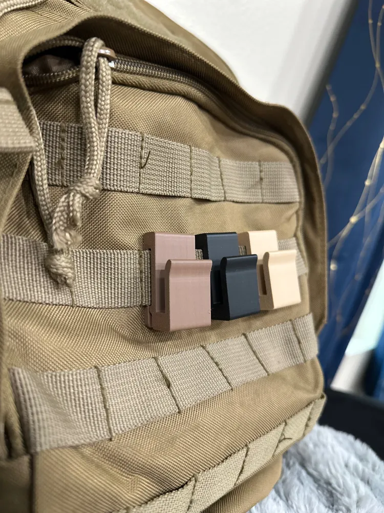 Small MOLLE Clip by D-3D Pixel Lab MakerWorld: Download Free 3D Models