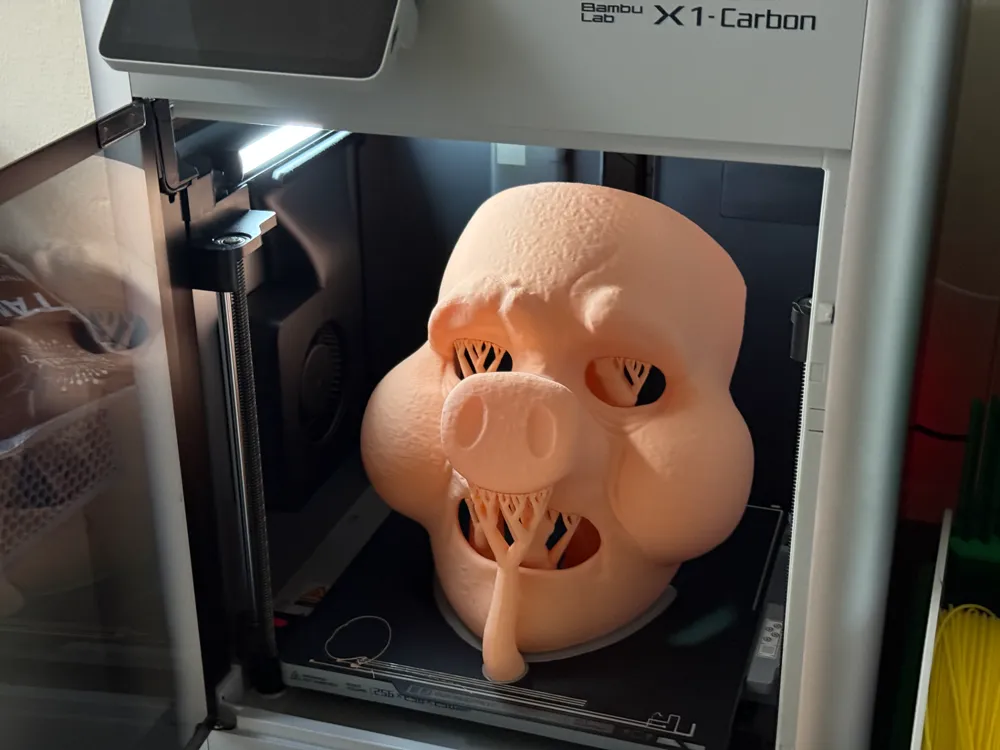 "The Pig" - Bank Robber Mask - Halloween Mask by Eternity Labs - MakerWorld