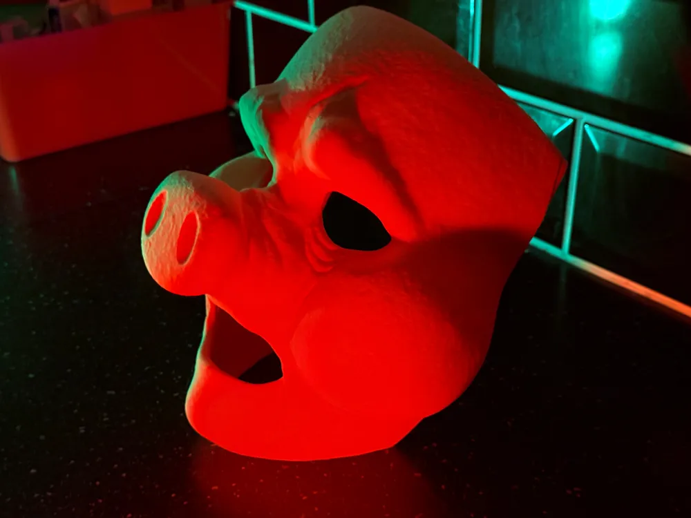 Purge Pig Mask - Halloween by Eternity Labs MakerWorld: Download Free ...