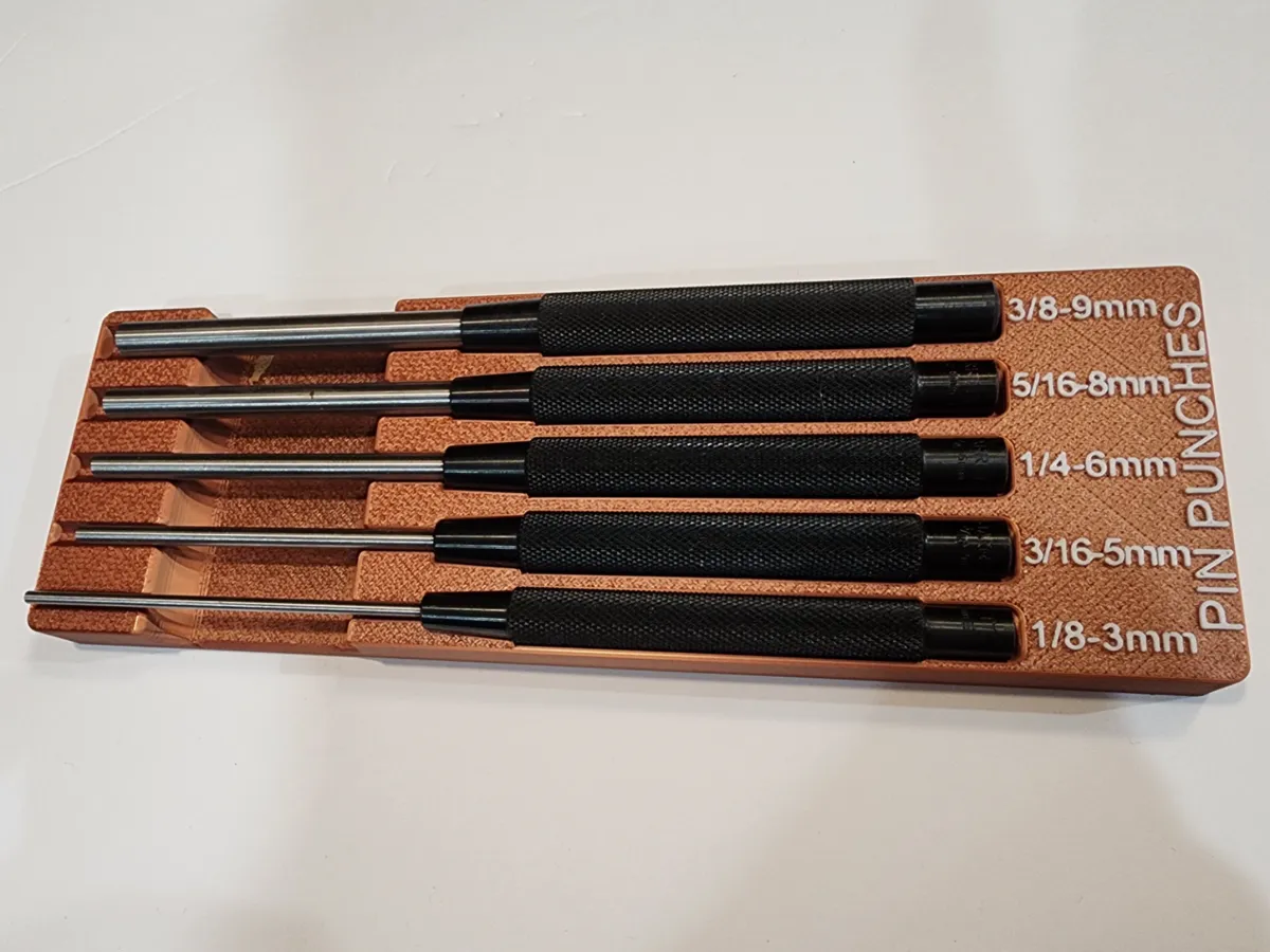 STARRETT Punch Set Gridfinity Tray - Free 3D Print Model - MakerWorld