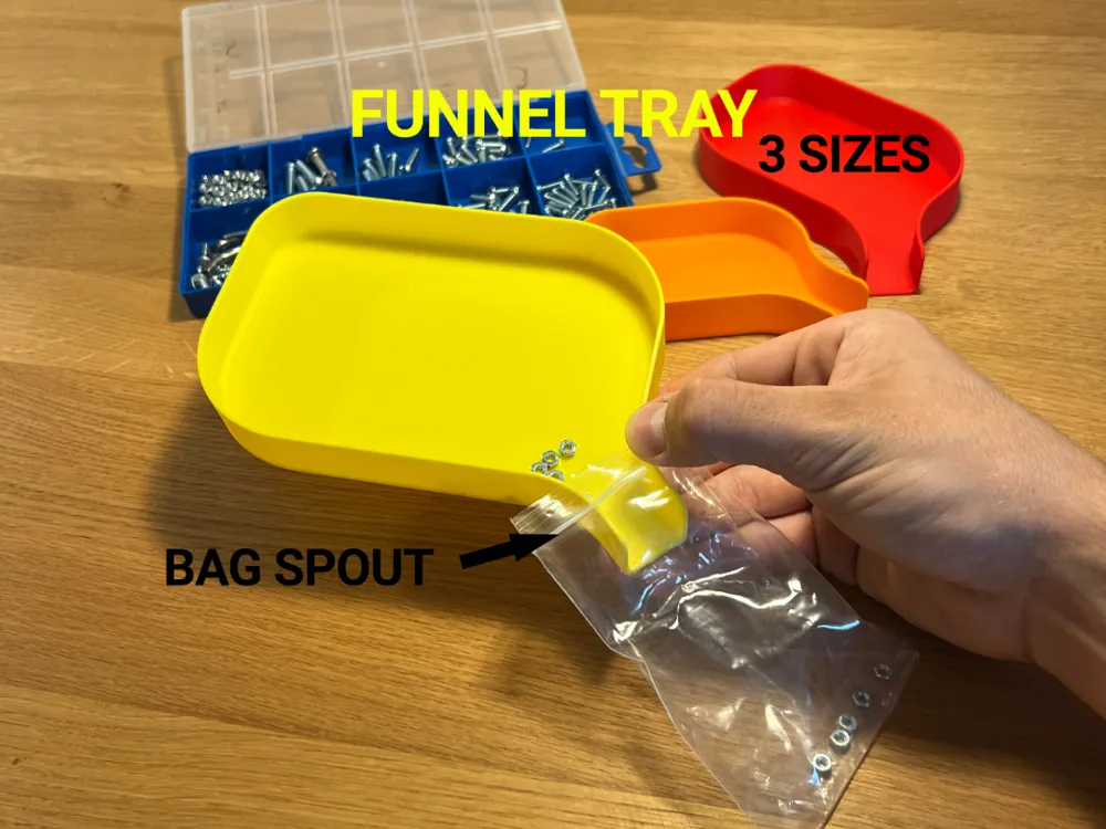 Funnel Tray - Free 3D Print Model - MakerWorld