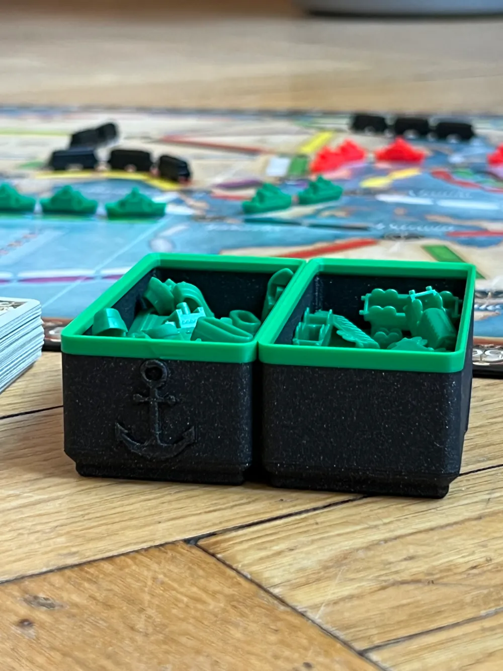 Ticket To Ride "Rails & Sails" Gridfinity + Anker by jannis.fuchs ...