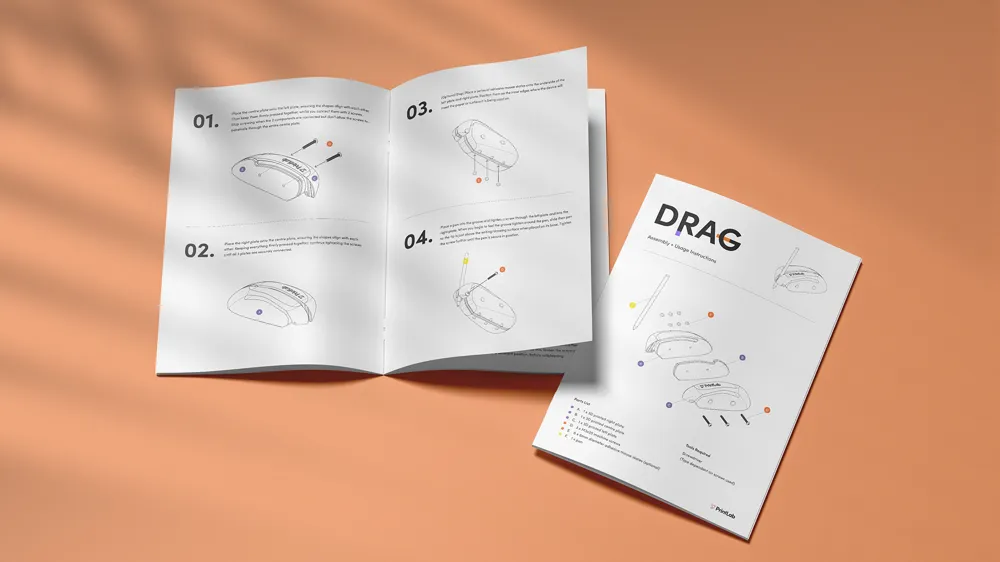 DRAG | Assistive Writing and Drawing Device - Free 3D Print Model ...