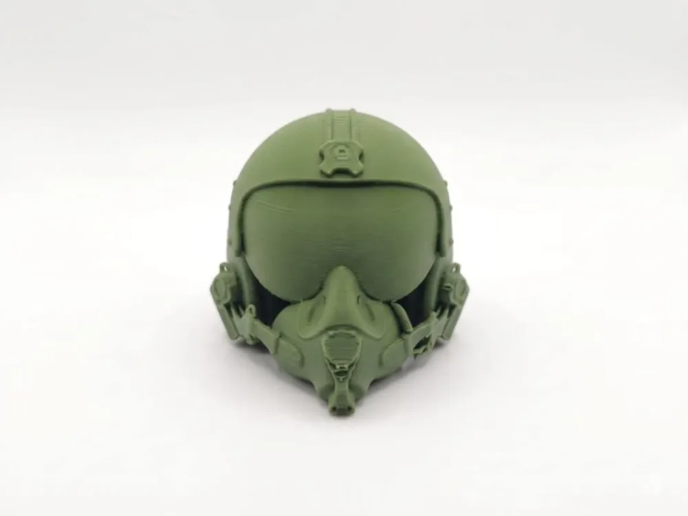 Fighter Jet Helmet - Free 3D Print Model - MakerWorld