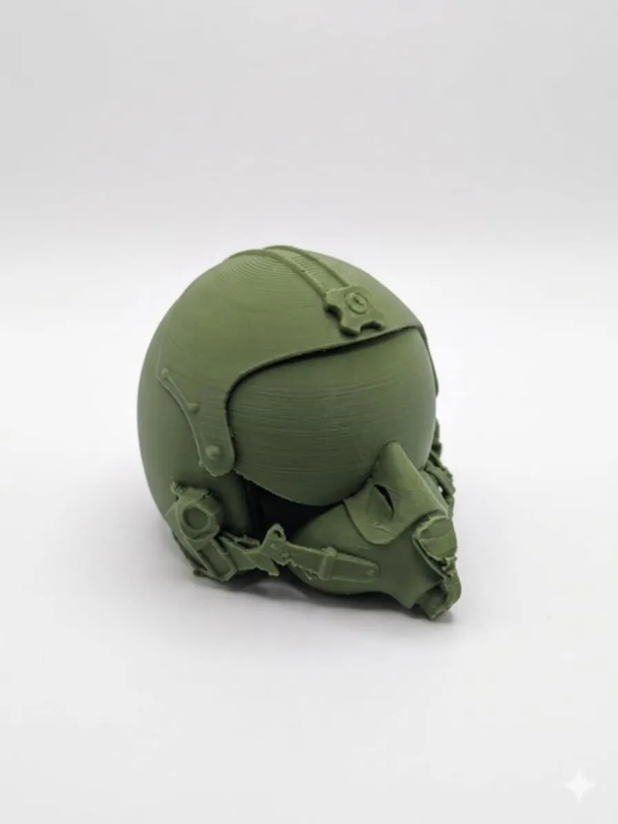 Fighter Jet Helmet - Free 3D Print Model - MakerWorld