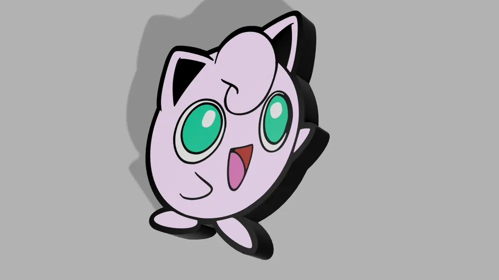 Lightbox Rondoudou – Pokémon Edição Fofa - Modelo gratuito para ...