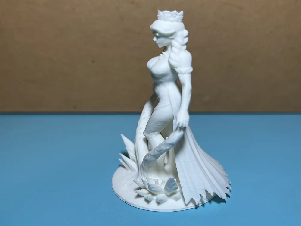 D&D Ice Elemental Queen - Free 3D Print Model - MakerWorld