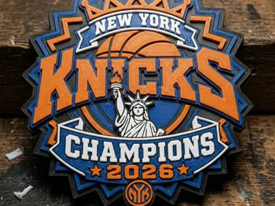 Knicks Champ Hype Chain-Fitted Cuban Link (Remix) - Free 3D Print Model ...