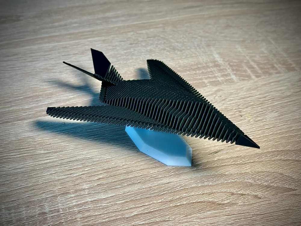 F117 Nighthawk Layered Sculpture by LemonArts MakerWorld: Download Free ...