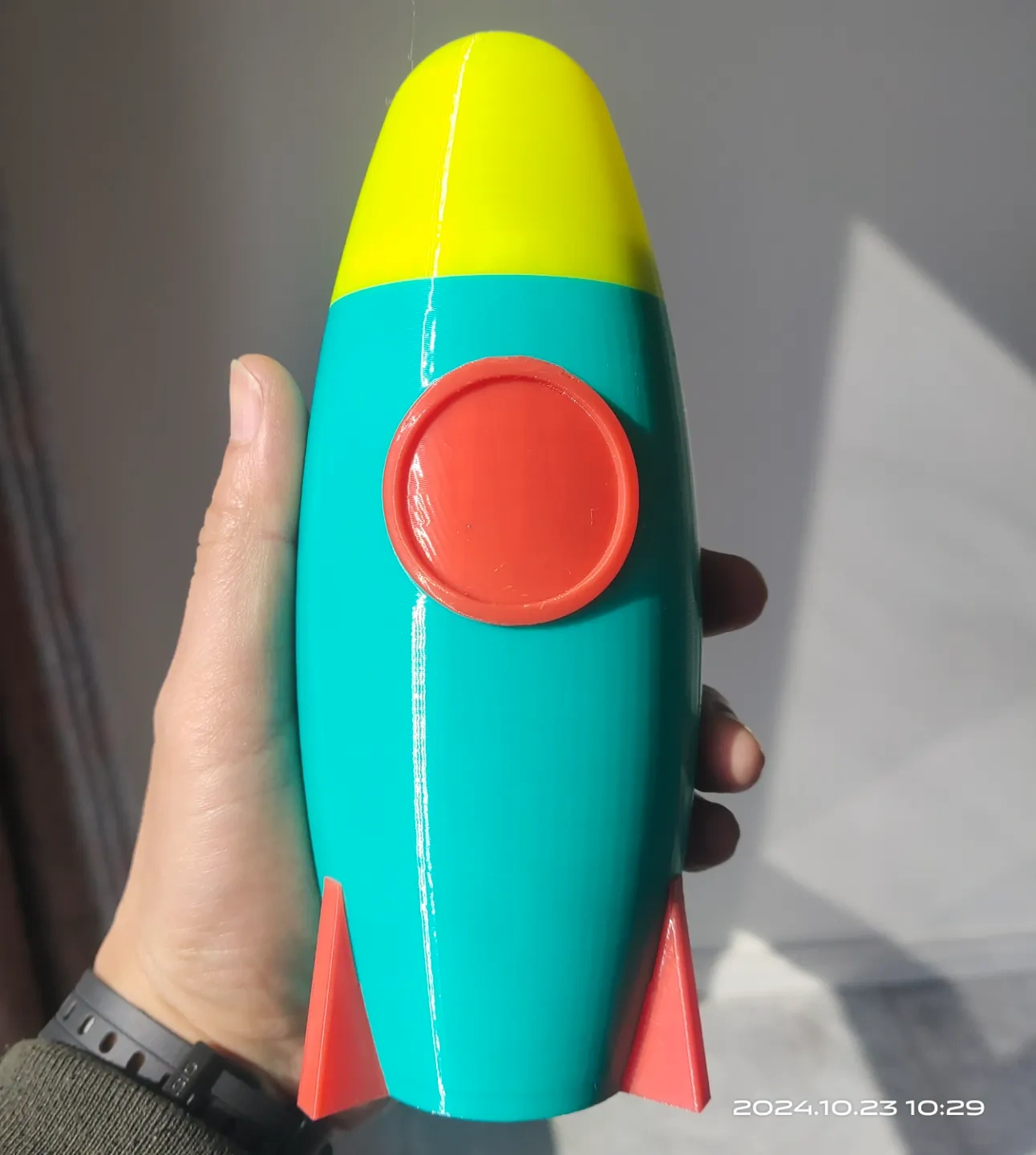Cartoon Rocket Pencil Case/Pen Holder/Storage Box by YiYueMakerWorld ...