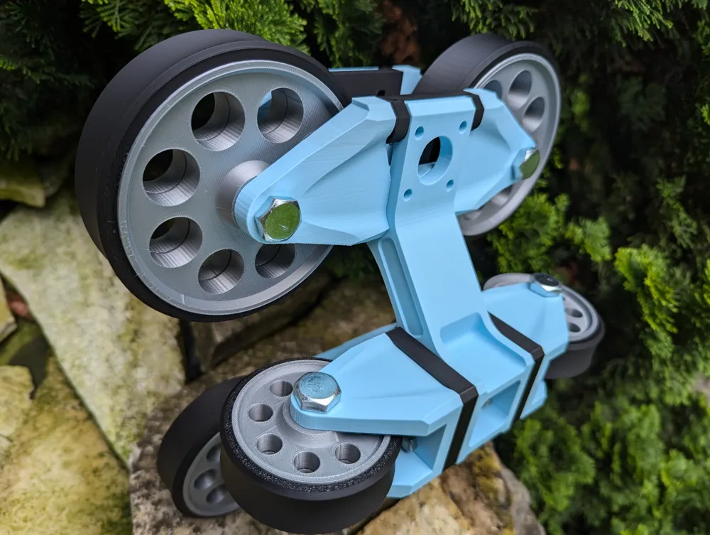 Roller Coaster Bogie by TheWingedOne - MakerWorld