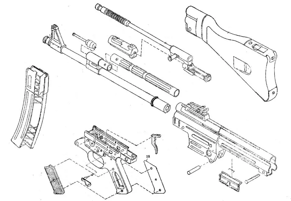 Sturmgewehr 44 - STG 44 (1:1) - Free 3D Print Model - MakerWorld