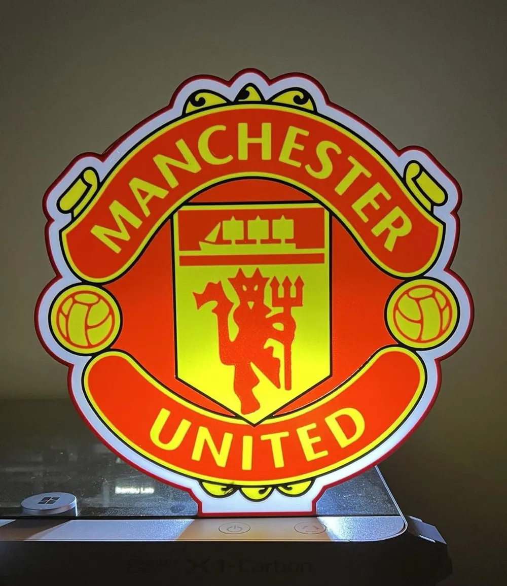 EPL - Manchester United Lightbox by Jandaa - MakerWorld