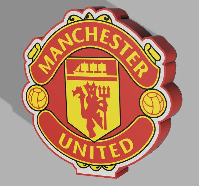 EPL - Manchester United Lightbox by Jandaa - MakerWorld