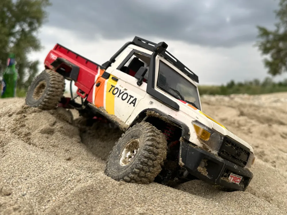TOYOTA Land Cruiser RC - MN82 Upgrade parts - Free 3D Print Model ...