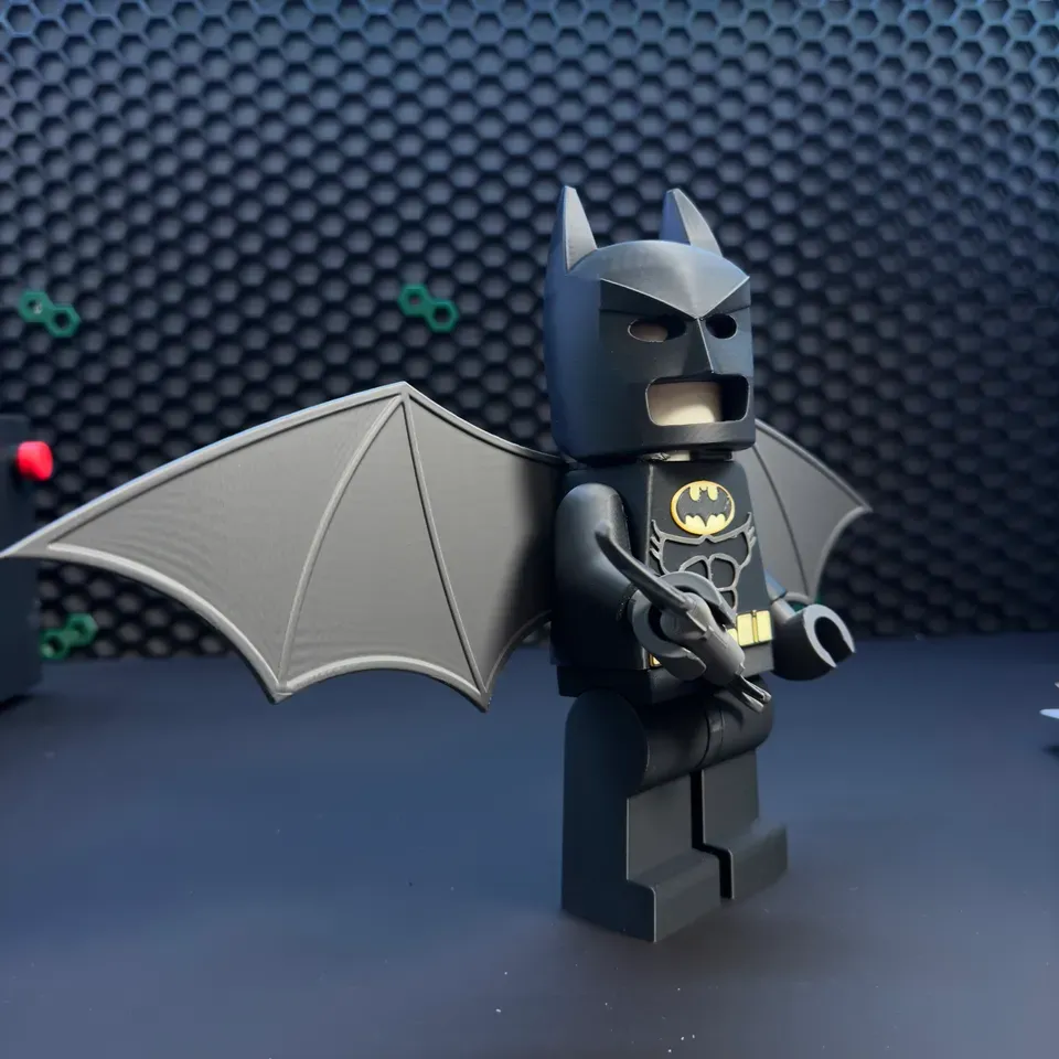 300% Brick Batman by 3D Mieks MakerWorld: Download Free 3D Models